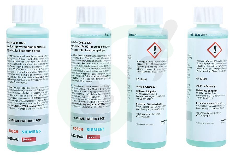 Bosch 312111 00312111 311829 00311829 Onderhoudset