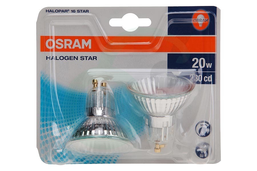 Osram 4052899181038 Halogeenlamp Halopar16 Star reflector